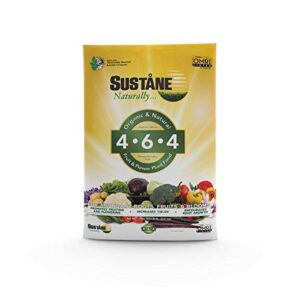 sustane 46420lb fertilizer, 20 lb, brown