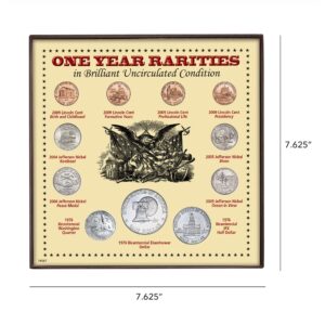 One Year Rarities Eleven Coin Display Boxed Set