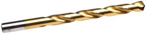 irwin 63924 3/8" titanium nitride coated straight shank drill bit