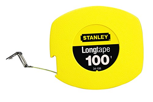 Stanley Hand Tools 34-106 3/8" X 100' High Visibility Tape Measure Reel