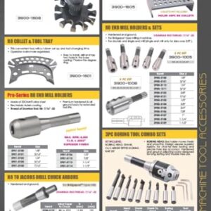 HHIP 3900-0806 R8 Round Collet, 1/4"