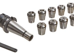 HHIP 3900-0505 ER-32 NMTB 40 Spring Collet Chuck Set, 14-Piece