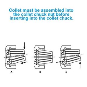 HHIP 3900-0505 ER-32 NMTB 40 Spring Collet Chuck Set, 14-Piece