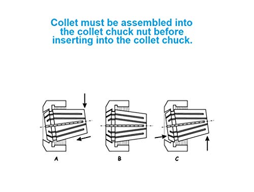 HHIP 3900-0505 ER-32 NMTB 40 Spring Collet Chuck Set, 14-Piece