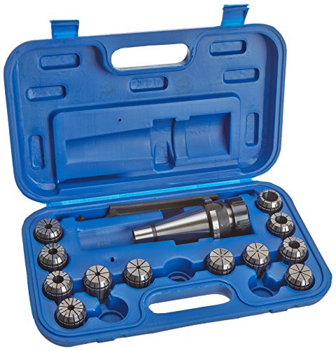 HHIP 3900-0505 ER-32 NMTB 40 Spring Collet Chuck Set, 14-Piece