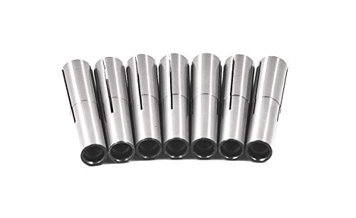 HHIP 3900-0979#7 Collet Set, B & S Style, 7-Piece, 1/8" x 1/2"