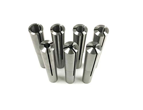 HHIP 3900-0979#7 Collet Set, B & S Style, 7-Piece, 1/8" x 1/2"