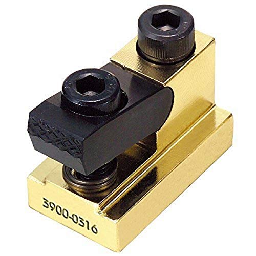 VERTEX 3900-0314 Steel T-Slot Clamping Nut Kit, 4-Piece, 7/16"