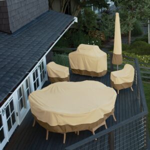 Classic Accessories Veranda Water-Resistant 21 Inch Pyramid Torch Patio Heater Cover