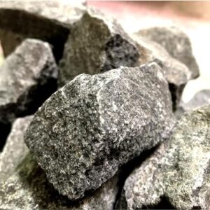 The Sauna Place 45 LB Box of Replacement Sauna Olivine Stones, Sourced from Finland