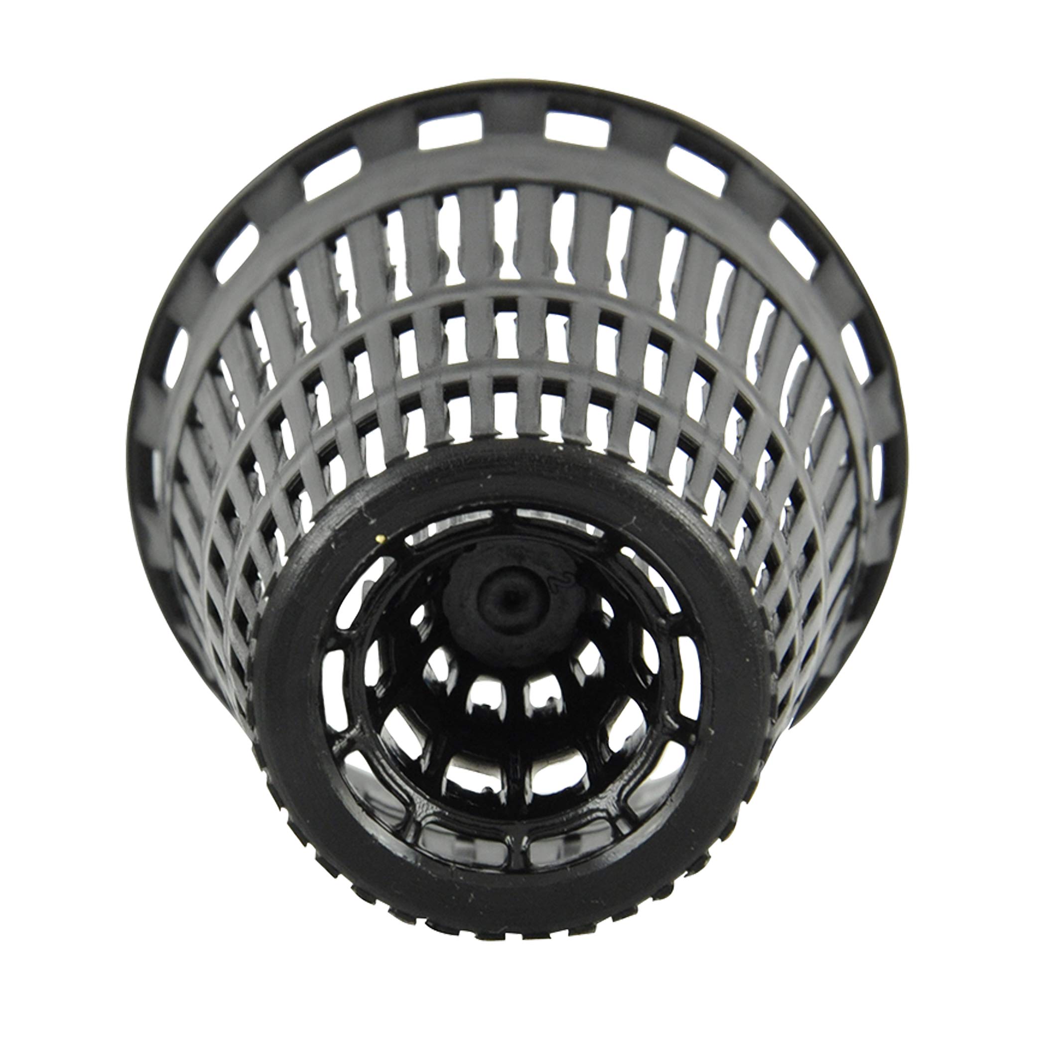 Danco, Inc. 10739 Hair Catcher Baskets, Black, 3 Count