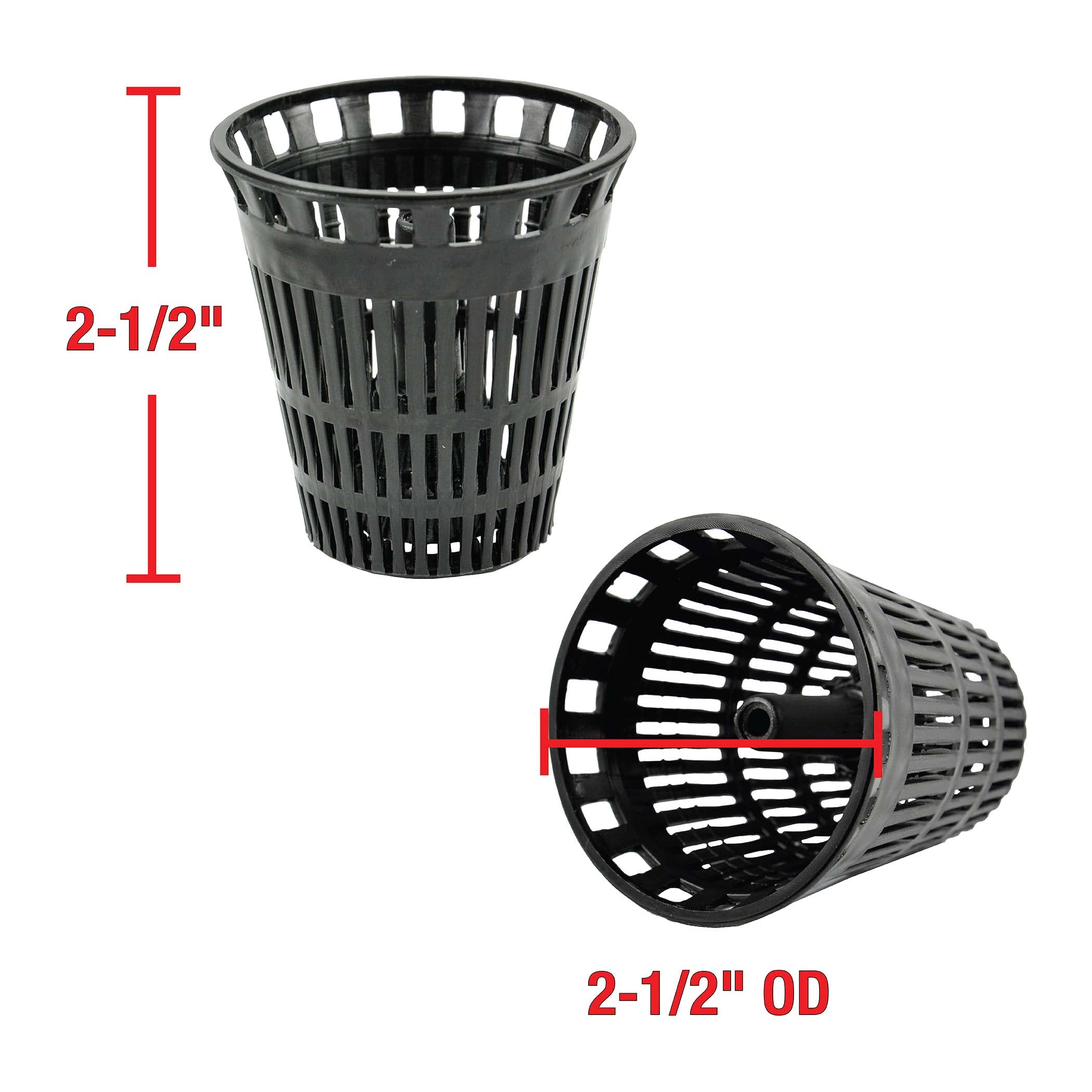 Danco, Inc. 10739 Hair Catcher Baskets, Black, 3 Count