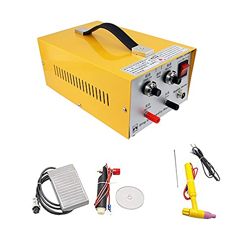 MXBAOHENG 2 in1 Pulse Sparkle Spot Welder Gold Silver Platinum Jewelry Welding Machine 30A (110V)