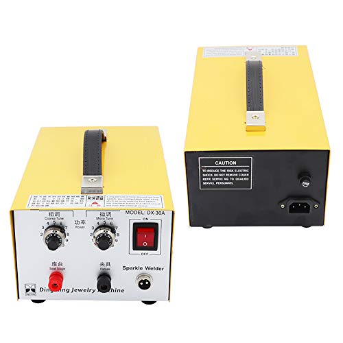 MXBAOHENG 2 in1 Pulse Sparkle Spot Welder Gold Silver Platinum Jewelry Welding Machine 30A (110V)