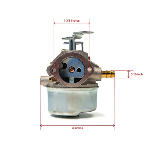 Carburetor For TECUMSEH 640052 640054 640349 Fits Model HMSK100-159295W HMSK100-159297W HMSK100-159302W Engine New Carb