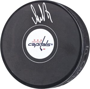 alex ovechkin washington capitals autographed hockey puck - autographed nhl pucks