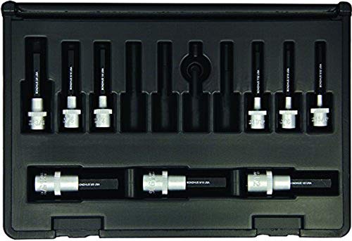 Bondhus 30299 Socket Hex Bit Tool Set w/Sockets,2",9-pc