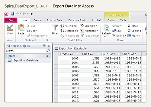 Spire.DataExport E-iceblue