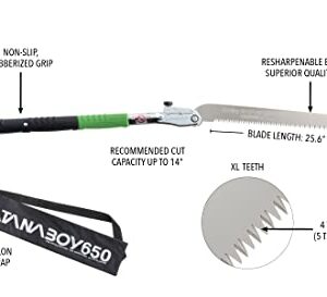 Silky KATANABOY Professional 650mm Folding Saw XL Teeth (710-65)