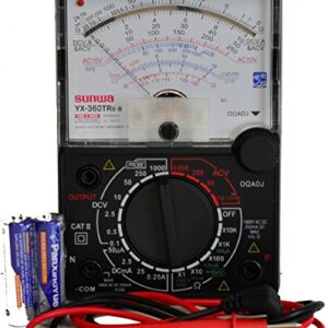 Tekpower 8-Function 19-Range Analog Multimeter, YX360-TRE-B