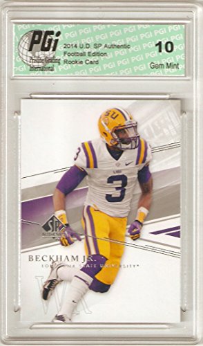 Odell Beckham Jr. 2014 Panini Black Friday #34 Only 499 Made Rookie Card PGI 10