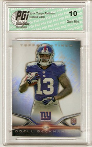 Odell Beckham Jr. 2014 Panini Black Friday #34 Only 499 Made Rookie Card PGI 10