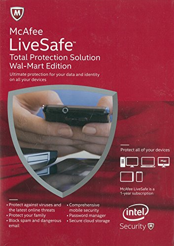 McAfee LiveSafe - Total Protection Solution (Unlimited Device License) (2015 Edition)