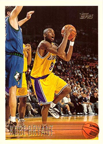 1996-97 Topps Basketball #138 Kobe Bryant Rookie Card