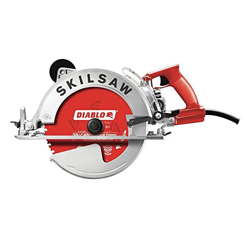 SKILSAW SPT70WM-22 10-1/4 In. Magnesium SAWSQUATCH Worm Drive (Diablo Blade)