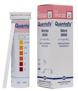 macherey-nagel, 91322, quantofix nitrite 3000, box of 100 strips