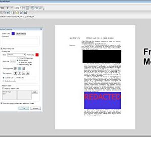 Redaction Blaster Software [Download]