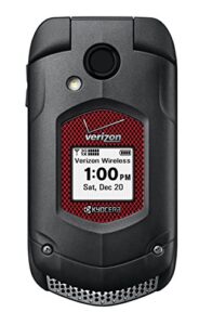 kyocera duraxv, non camera dark grey 4gb (verizon wireless)