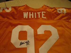 reggie white signed university of tennessee jersey -psa authenticated #b77876