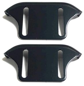 aftermarket parts set of 2 skid plate replaces honda 76153-736-010 hs55 hs70 hs80 hs50