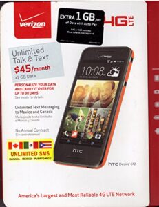 htc desire 612 (verizon lte prepaid)