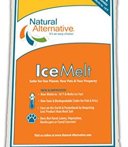 Natural Alternative® Ice Melt Another NATURLAWN® Product - 20 lb. Bag - Safer for Pets, Property & The Environment