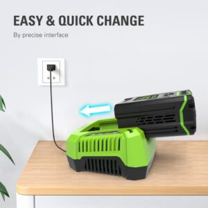 Greenworks PRO 80V Rapid Charger (Genuine Greenworks Charger)