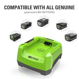 Greenworks PRO 80V Rapid Charger (Genuine Greenworks Charger)