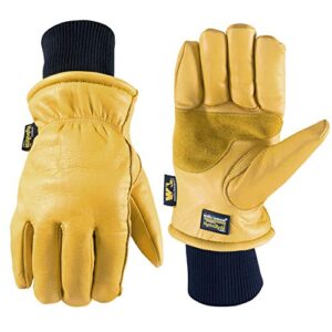 wells lamont mens 1202 winter gloves, saddletan, large pack of 1 us