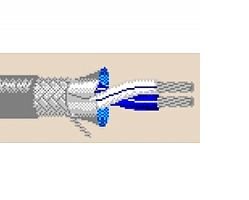 9841 500ft 24 awg 1p stranded overall foil/tc braid 90% computer cable for low-cap eia rs-485 cm - chrome belden