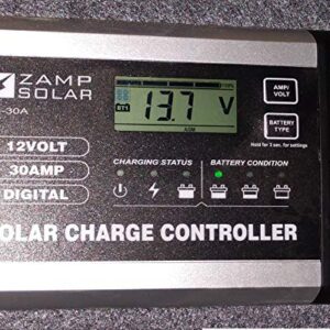 Zamp Solar 30-Amp Solar Charge Controller, Monitor, Regulate and Protect your Batteries