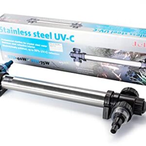 Jebao STU Stainless Steel UVC Clarifier (75-watt)