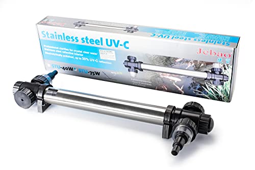 Jebao STU Stainless Steel UVC Clarifier (75-watt)