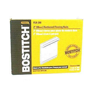 Bostitch Fln-200 5000 Count 2 Inch L Shaped Hardwood Flooring Cleat Nails