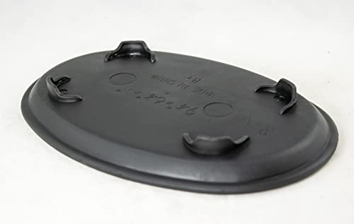 Oval Black Plastic Humidity/Drip Tray for Bonsai Tree and House Indoor Plants - 9.5"x 6.5"x 1"