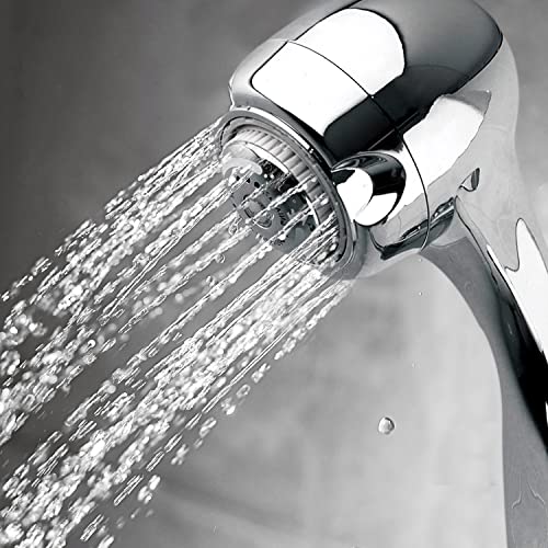 Niagara Conservation N2945CH Earth Spa 3-Spray with 1.5 GPM 2.7-in. Wall Mount Handheld Shower Head in Chrome, 1-Pack | Bathroom Shower Head Sprayer with Pressure Compensation Technology