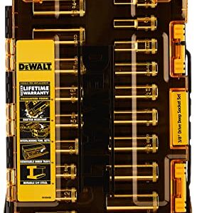 DEWALT Deep Socket Set, 20-Piece, 3/8" Drive Metric/SAE (DWMT73812)