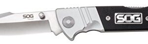 SOG FF3002-CP Hunting Folding Knives, Silver and Black