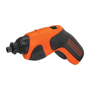 black+decker 4v max* cordless screwdriver (bdcs20c)