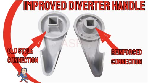 Spa Hot Tub Reinforced Diverter Handle Knob 4" Long 2" Wide Gray How to Video